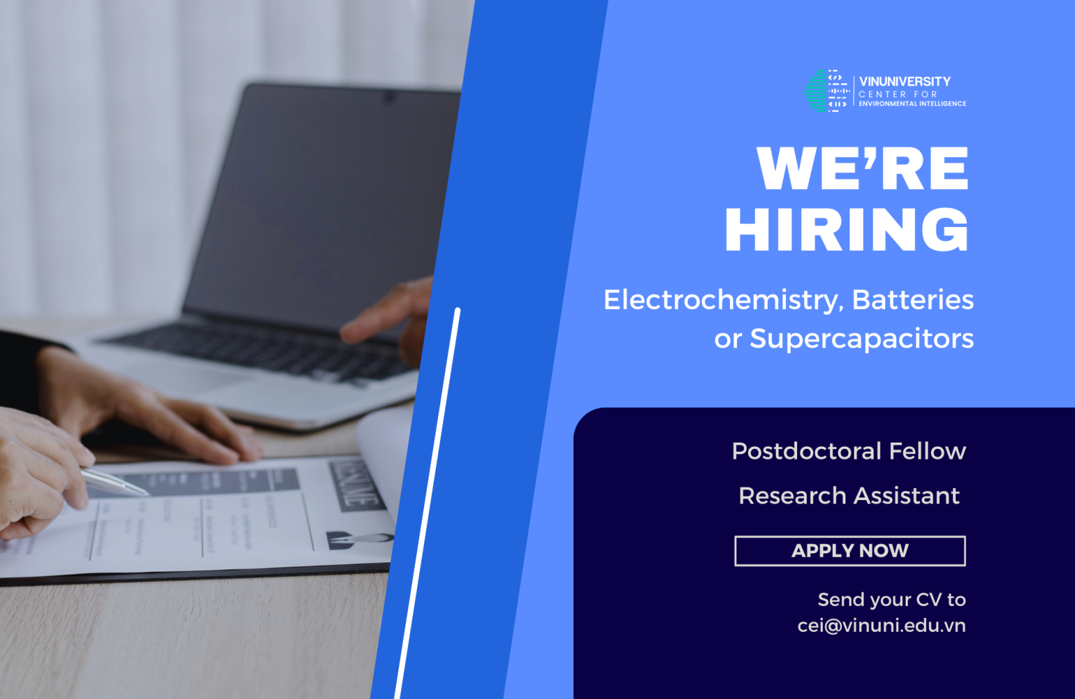 [Job Opportunity] Postdoctoral Fellow and Research Assistant Position ...