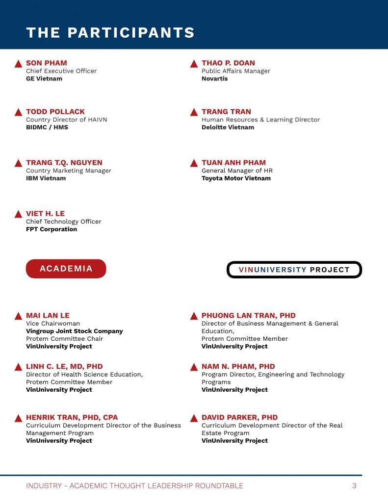 Industry - Academic Thought Leadership Roundtable - INTERDISCIPLINARY ...