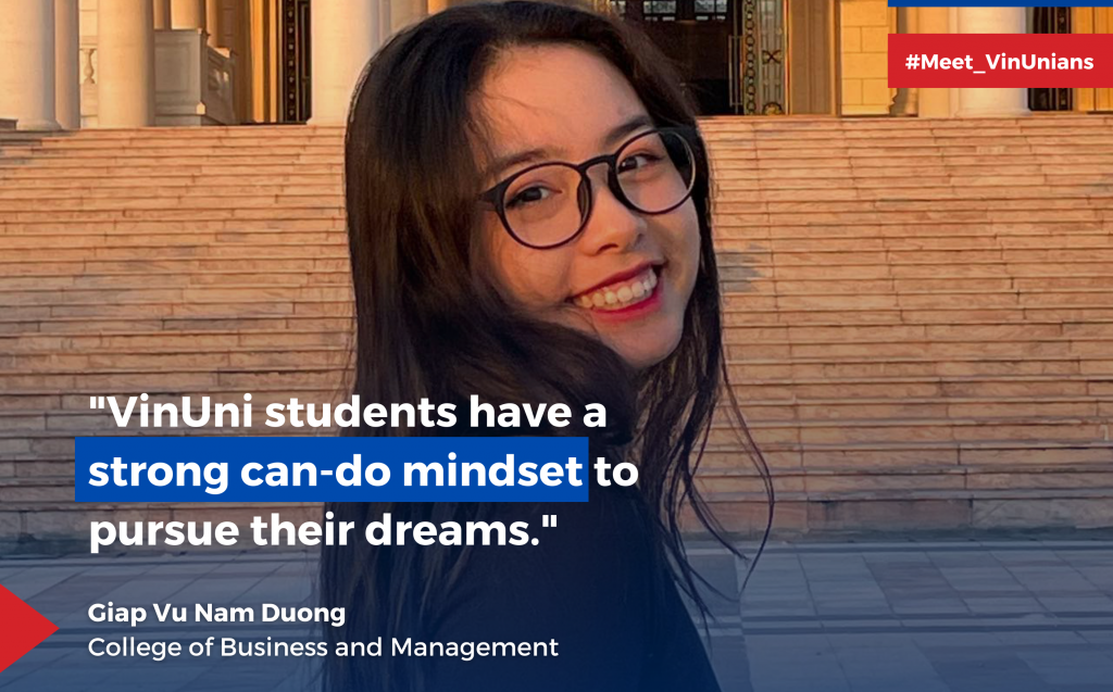 “If You Think You Can Do It, You Can Do It!” - VinUni