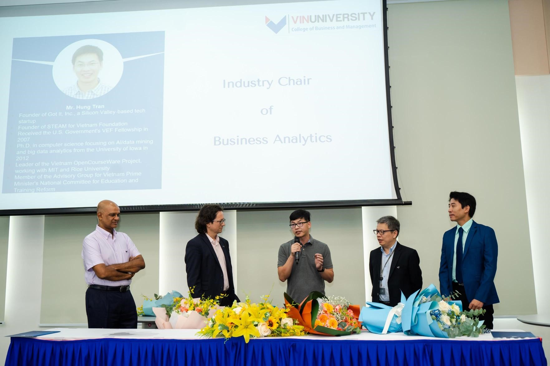 Appointment Announcement of CBM Academic and Industry Chairs - VinUni