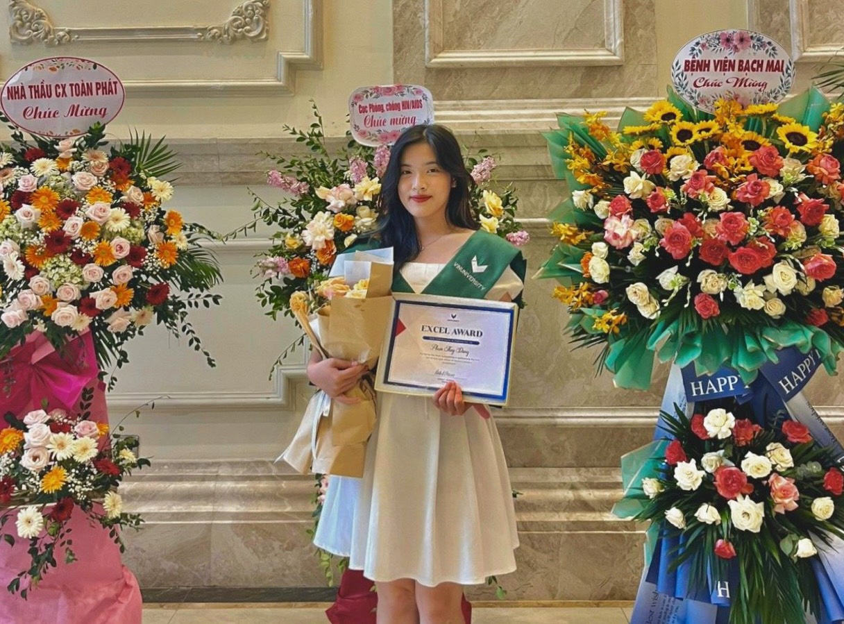 VinUni student became President of Network of Health Students Vietnam ...