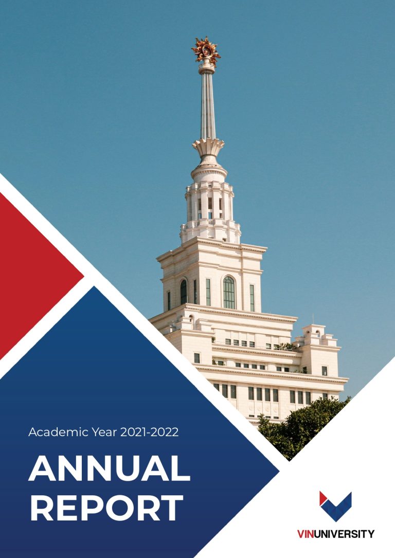 Annual Report Academic Year 2021 - 2022 - VinUni