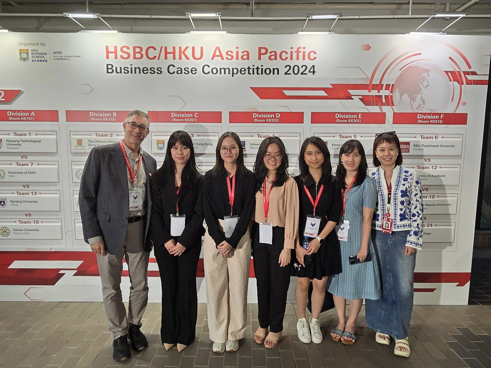 Vinunians shined as champions in the HSBC Business Case Competition ...