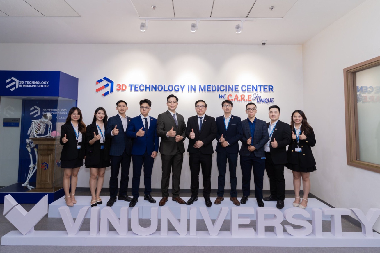 Trung tâm Công nghệ 3D trong Y học (3D Lab, VinUni) trở thành trung tâm khởi nghiệp ứng dụng ...