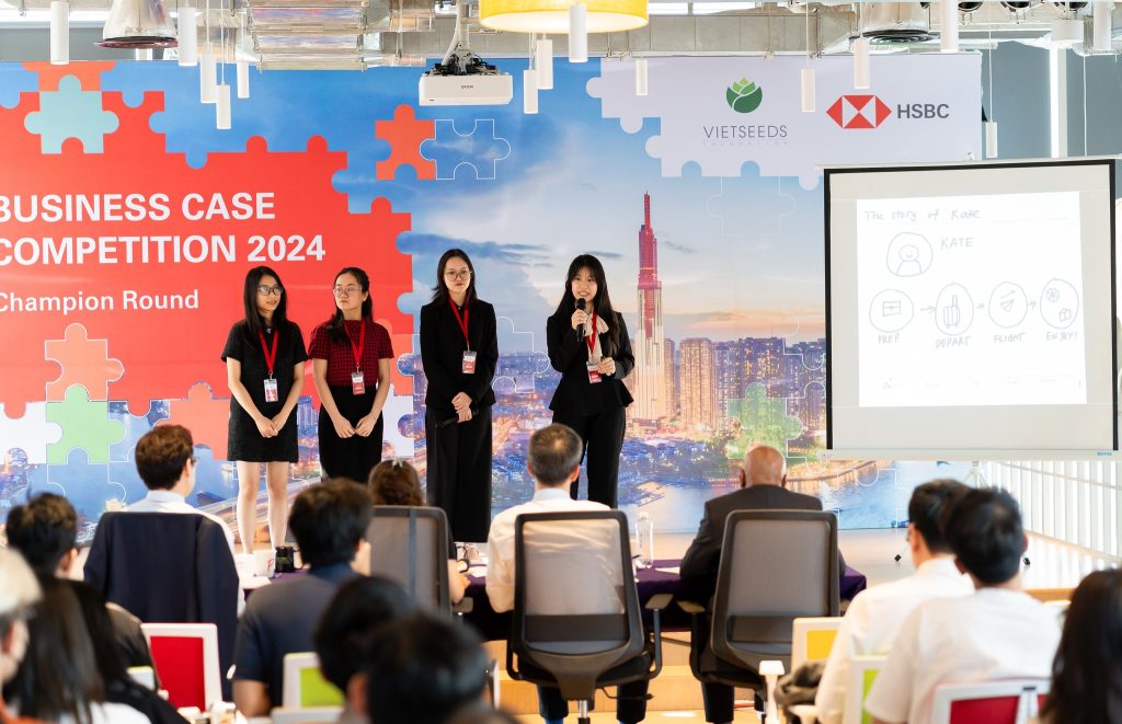 Vinunians shined as champions in the HSBC Business Case Competition ...