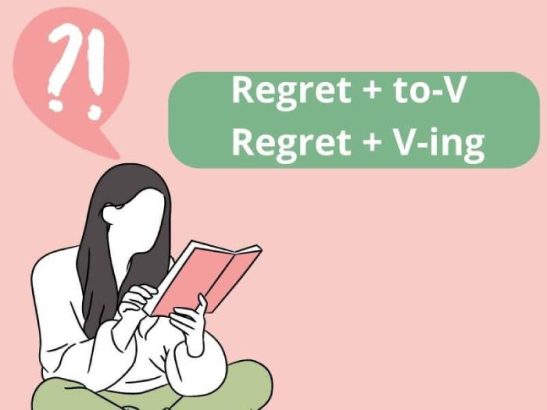 Regret to V hay Ving: Cấu trúc, cách dùng và bài tập
